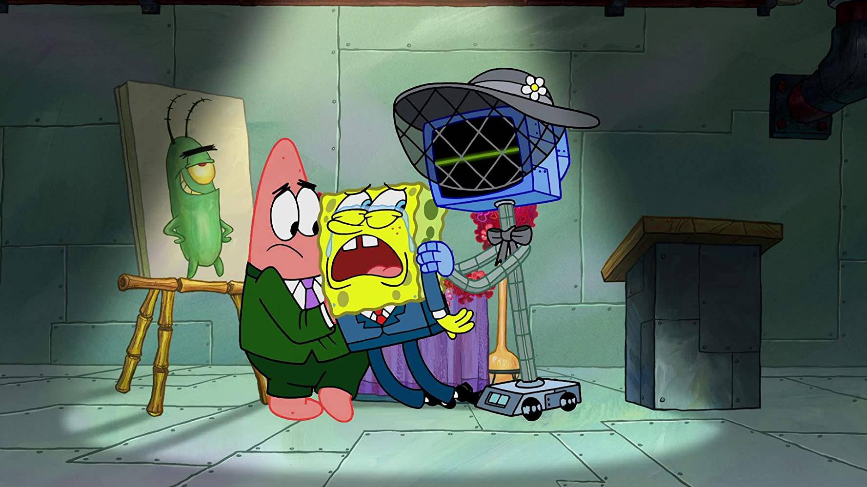 Spongebob Squarepants Karen Crying