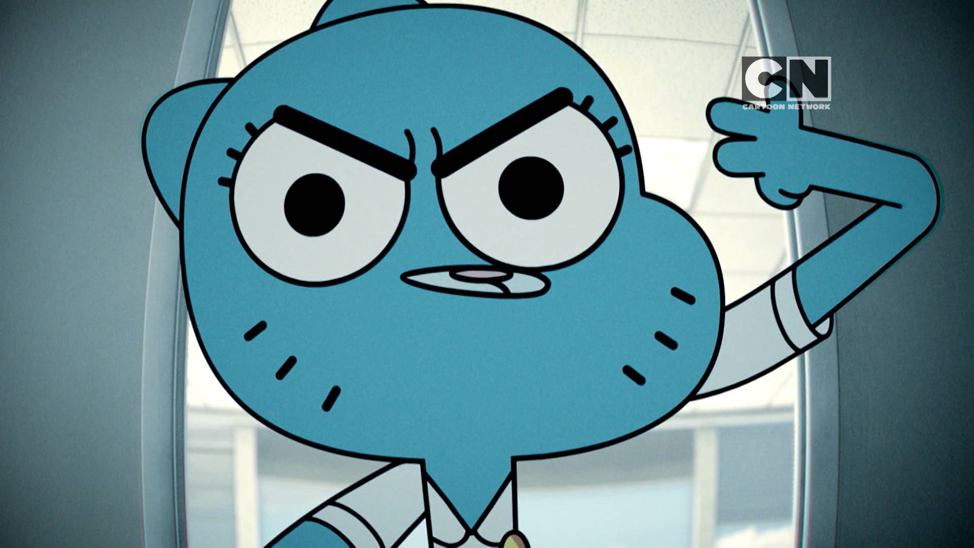 Amazing World Of Gumball Nicole Angry