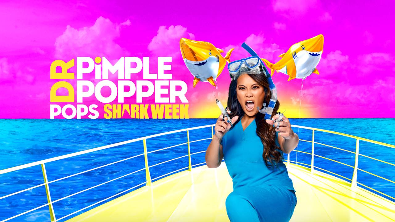 Watch Dr. Pimple Popper Pops Shark Week movie Online on OSN+