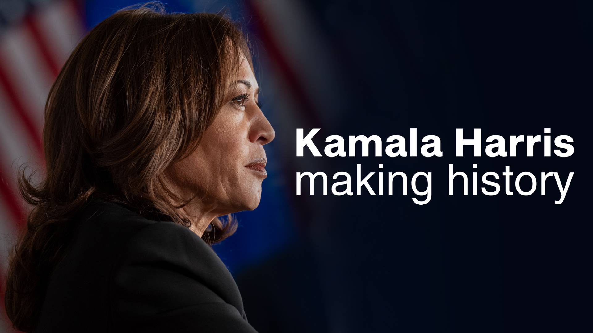 Watch Kamala Harris: Making History Online | Available in HD on OSN+