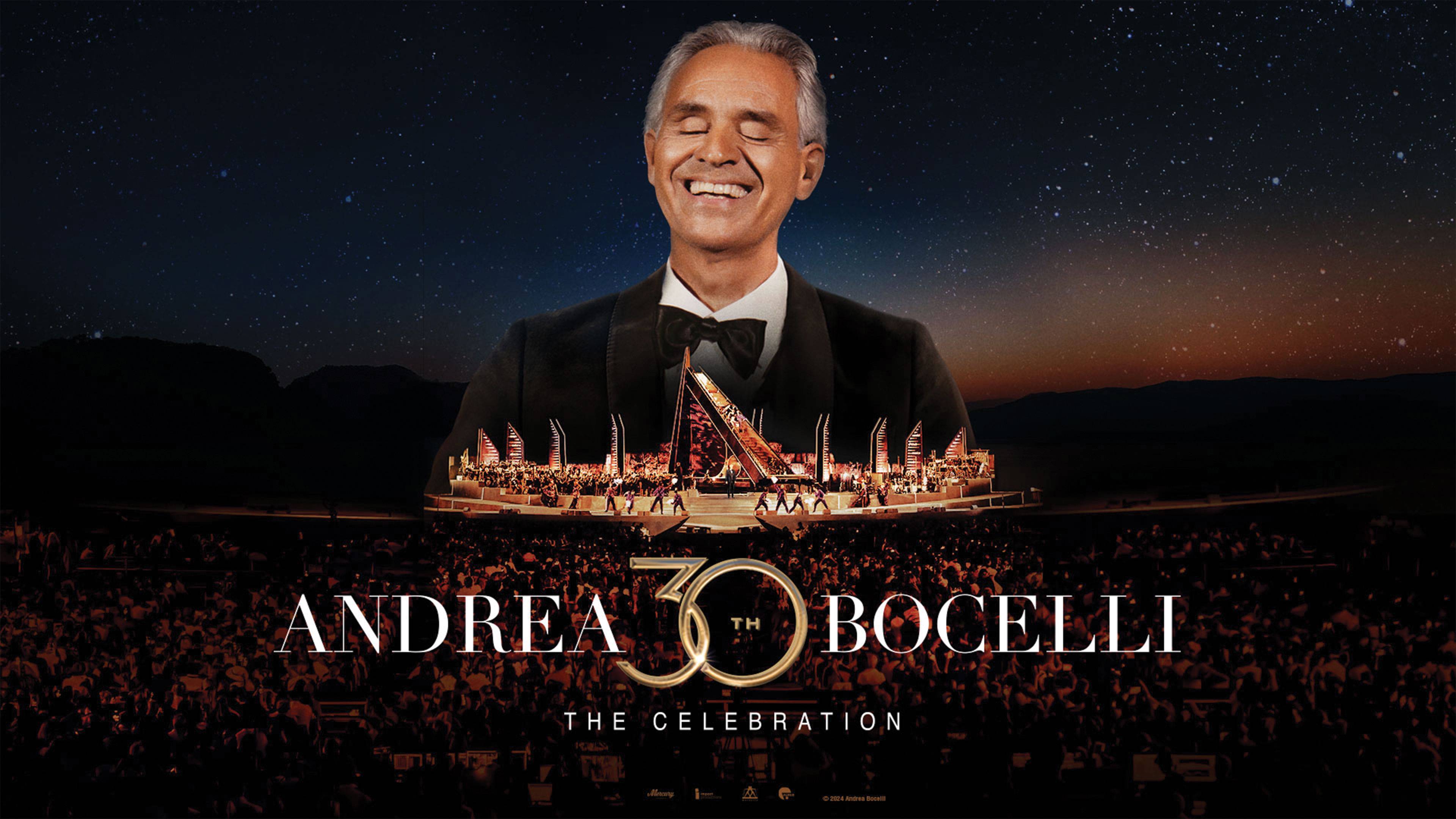 Watch Andrea Bocelli 30 The Celebration Online | Available in HD on OSN+