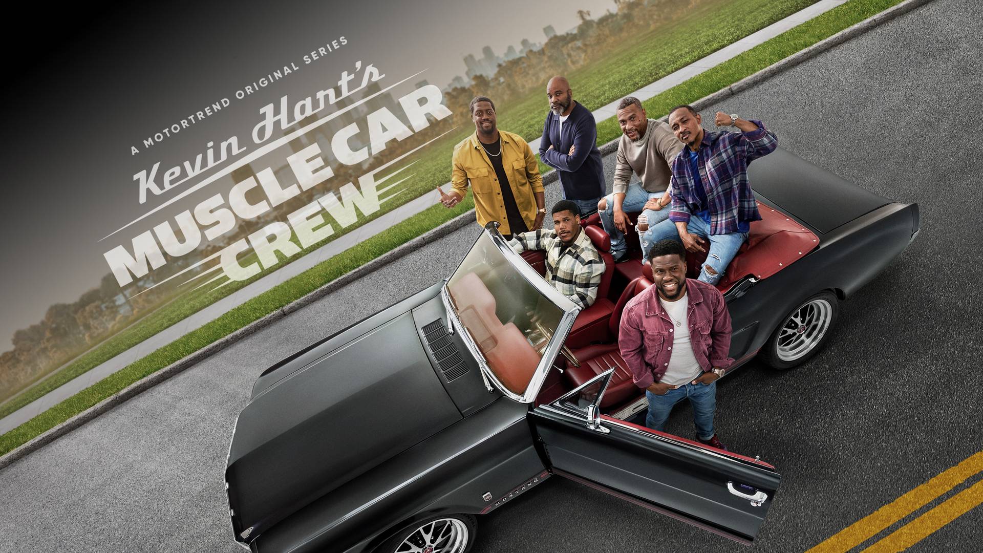 Watch Kevin Hart's Muscle Car Crew series Online on OSN+